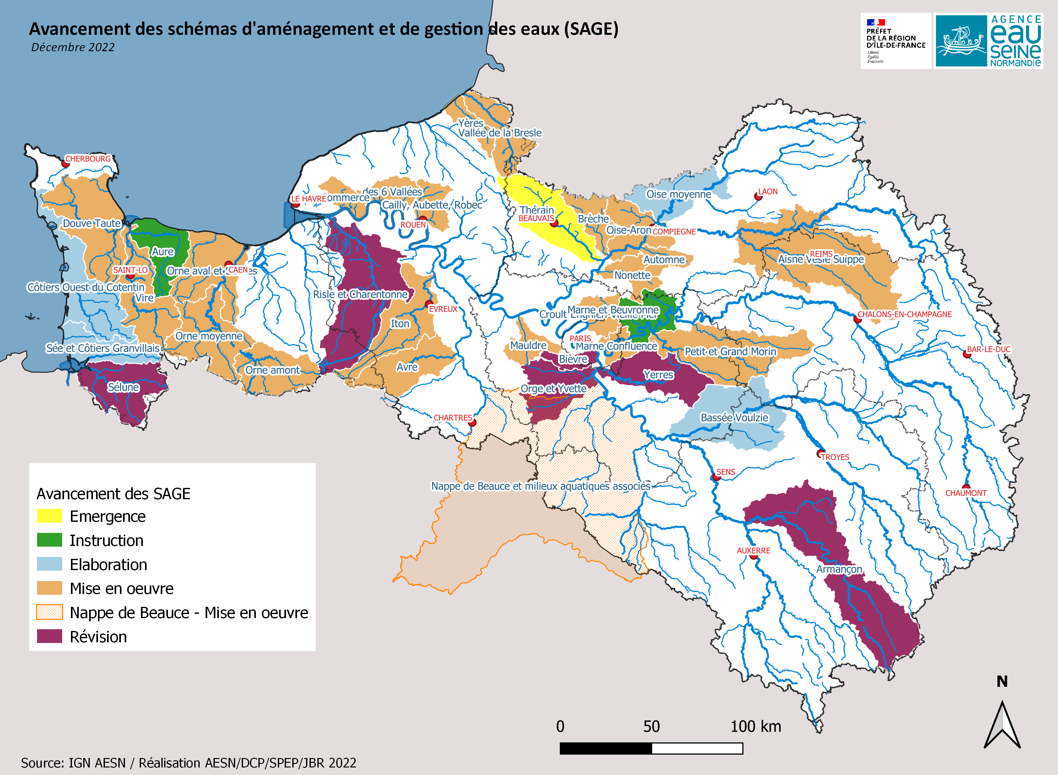 Les données sur l'eau | Agence de l'Eau Seine-Normandie